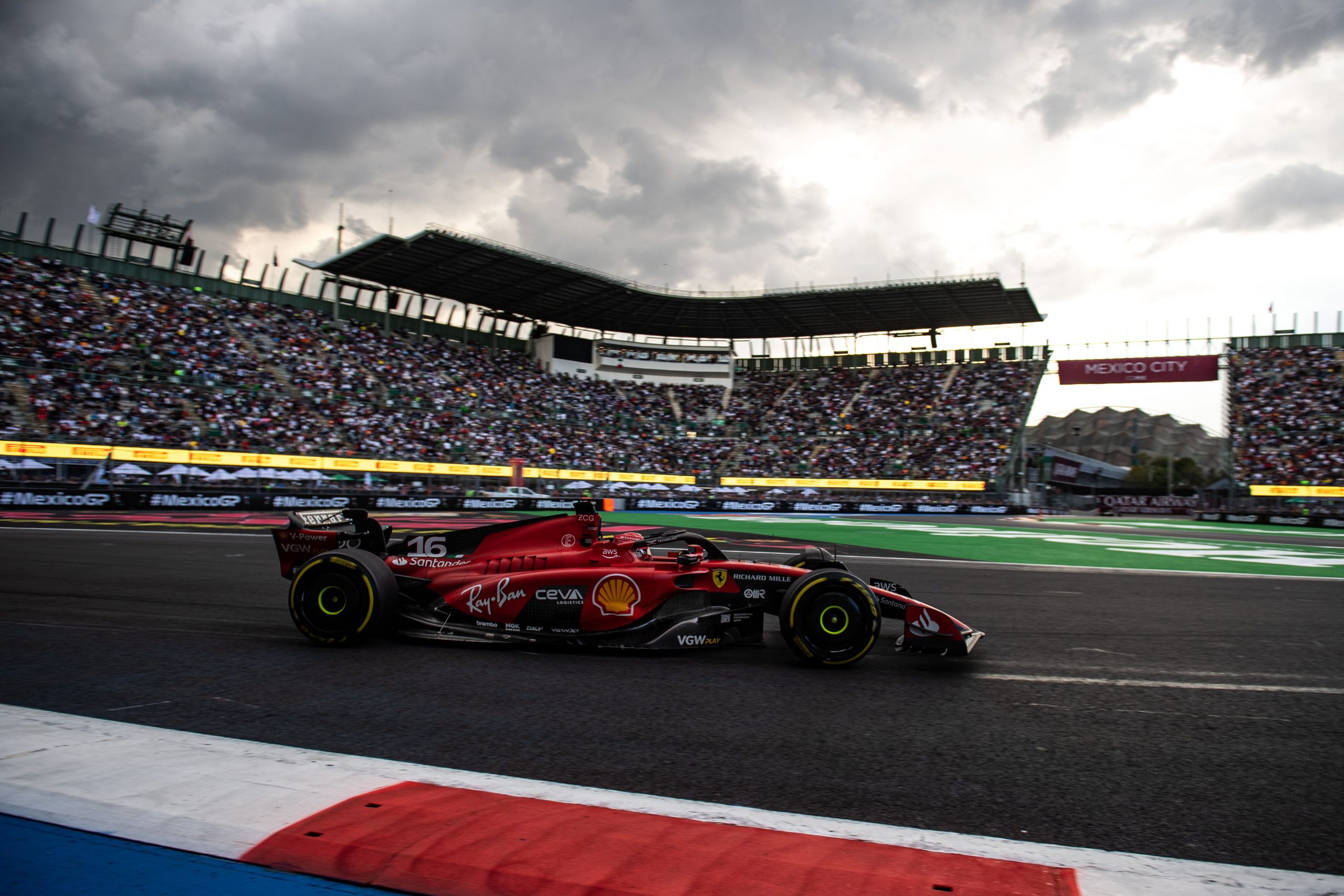 All-Ferrari front row at Mexican GP - 3Legs4Wheels
